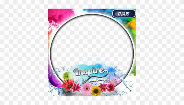 Free: Inspire Pool Party - Frame Pool Party Png - nohat.cc