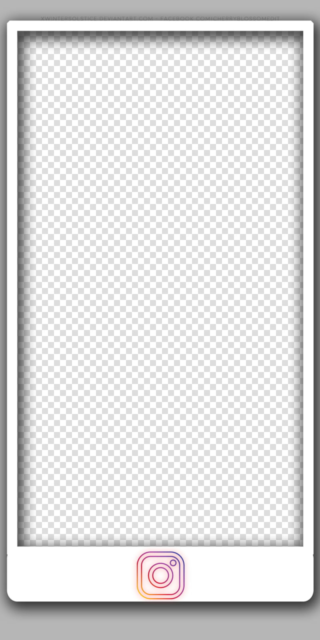 Instagram Frame Png Instagram Frame Cutout Template Transparent