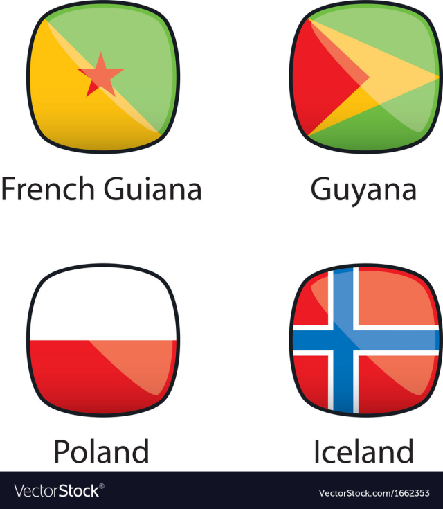 Free: International Flags Buttons Sample vector image - nohat.cc