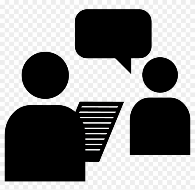 Free: Interview Clipart Field Research - Exit Interview Icon Png - nohat.cc