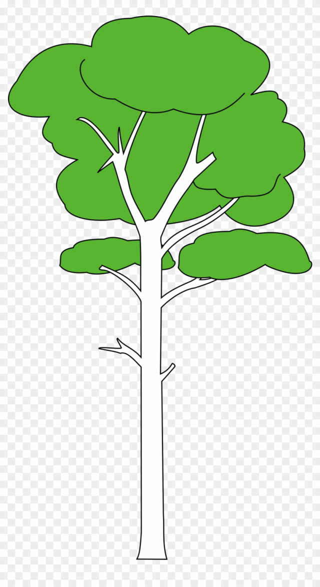 Free: January Tree Cliparts - Clip Art Tall Tree - nohat.cc