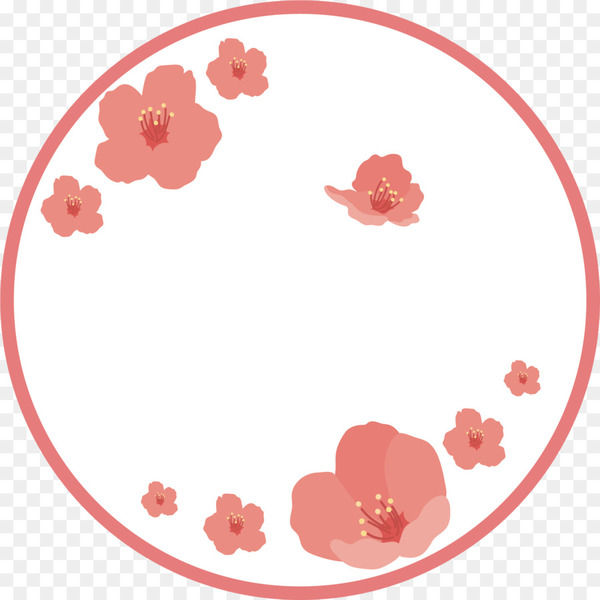 Free: Japan Euclidean vector Label Cherry blossom - Simple cherry label ...