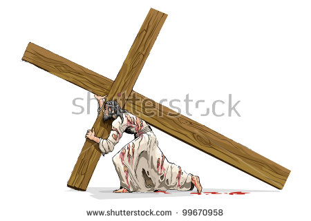 Free: Jesus Carrying the Cross Vectors - Download Free Vector Art ...