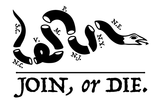 Free: Join or Die" Decal – Owl & Anchor - nohat.cc