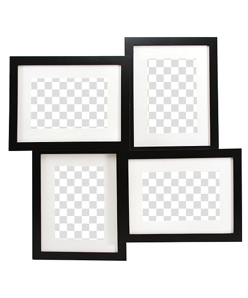 Free: K, black collage frame art transparent background PNG clipart ...