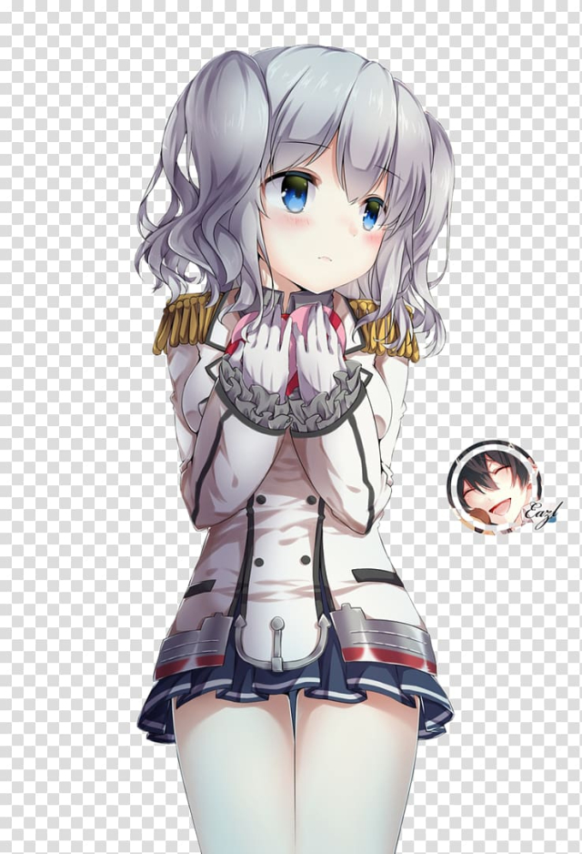 Free: Kantai Collection Anime Japanese cruiser Kashima Rendering, Anime ...