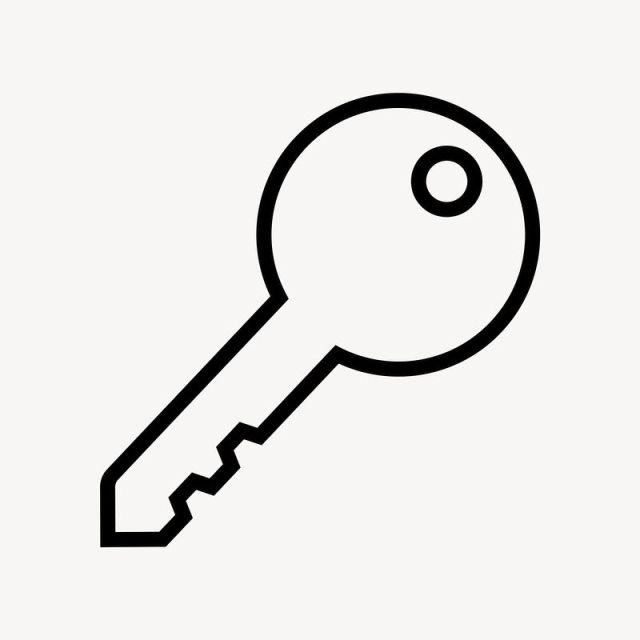 Free: Key, safety icon, line art | Free Icons - rawpixel - nohat.cc