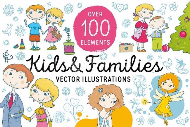 Free: Kids and Families vector art - nohat.cc
