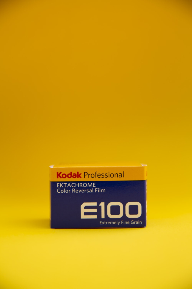 Free: Kodak E100 Professional Ektachrome Color Reversal Film Box on ...
