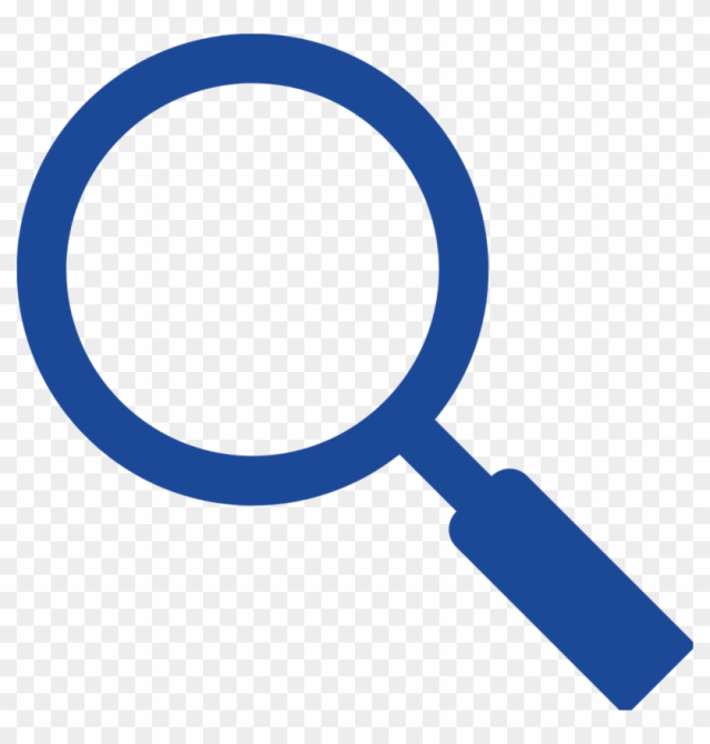 Free: Kozzi Clip Art Of You - Magnifying Glass Icon Blue - nohat.cc