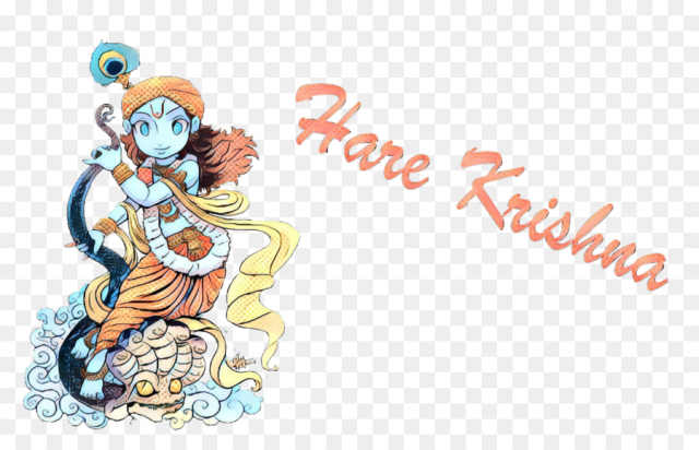 Free: Krishna, Vrindavan, Krishna Janmashtami, Cartoon, Fictional ...