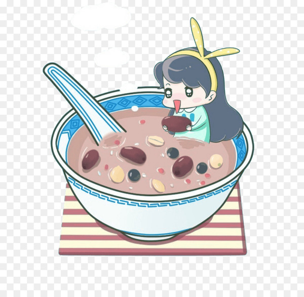 Free: Laba Congee, Congee, Porridge, Cartoon, Food PNG - nohat.cc