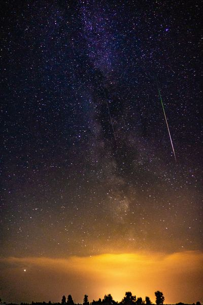Free: landscape photo of meteor shower - nohat.cc