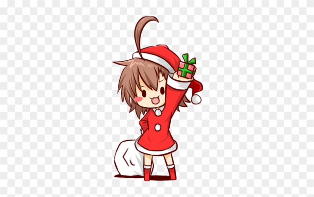 Free: Last Order's Christmas - Merry Christmas Anime Chibi - nohat.cc