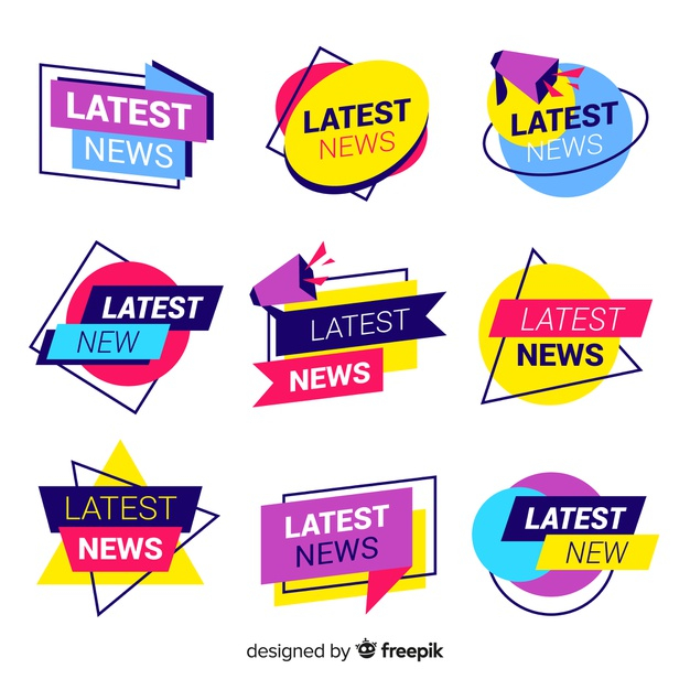 Free: Latest news banner collection Free Vector - nohat.cc