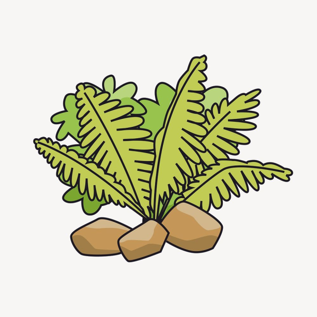 Free: Leaf bush sticker, botanical illustration | Free PSD - rawpixel ...