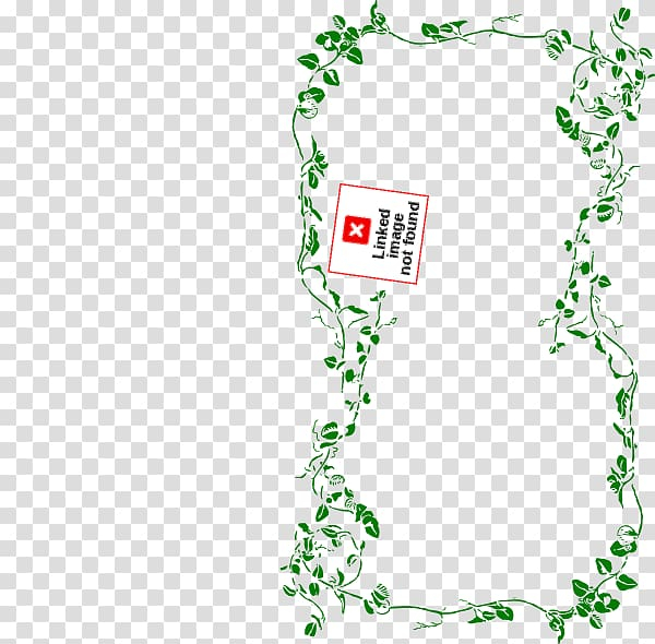 Free: Leaf Vine , green border transparent background PNG clipart ...