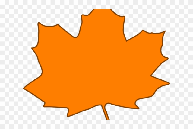 Free: Leaves Clipart Orange Leaf - Leaves Clipart Orange Leaf - nohat.cc