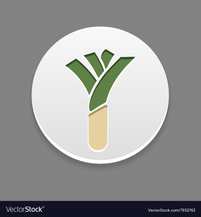 Free: Leek icon Vegetable vector image - nohat.cc