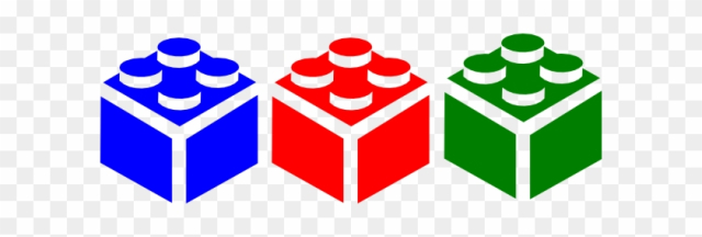 Free: Lego Blue Red Green Border Clip Art At Vector Clip - Lego Clip ...