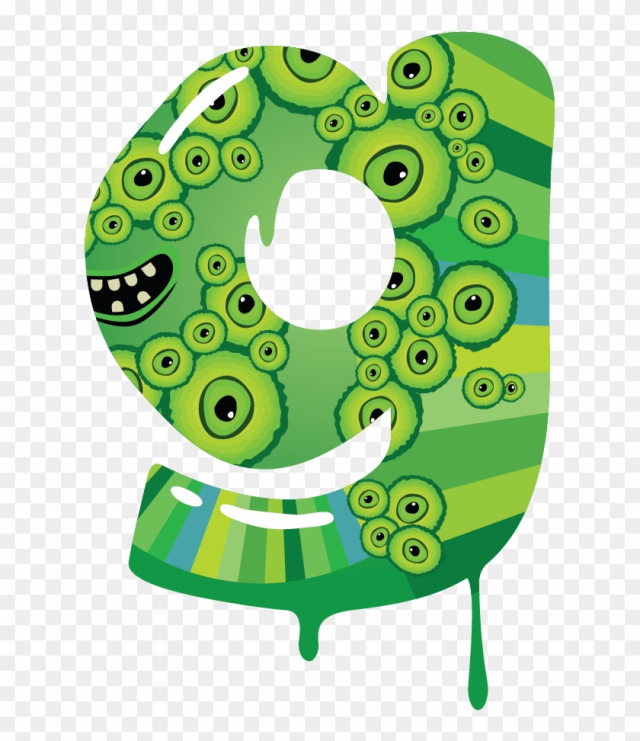 Free: Letter Alphabet G Monster Clip Art - Alphabet Letters Clip Art ...