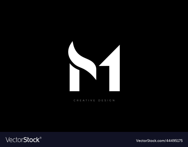 Free: letter branding m1 creative style logo - nohat.cc