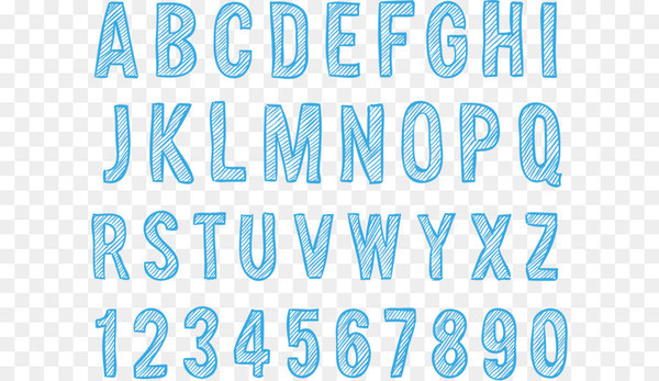 Free: Letter English alphabet Clip art - Vector blue painted alphabet ...