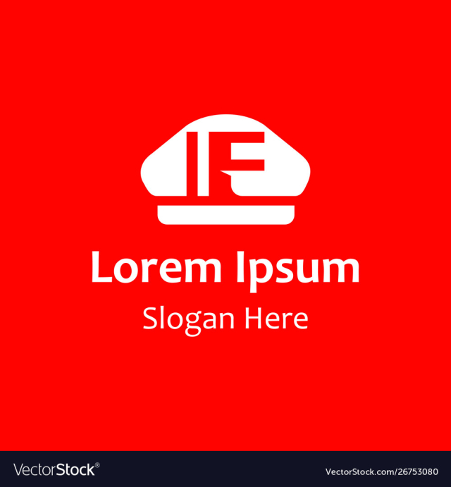 Free: Letter f hat cap typography logo vector image - nohat.cc