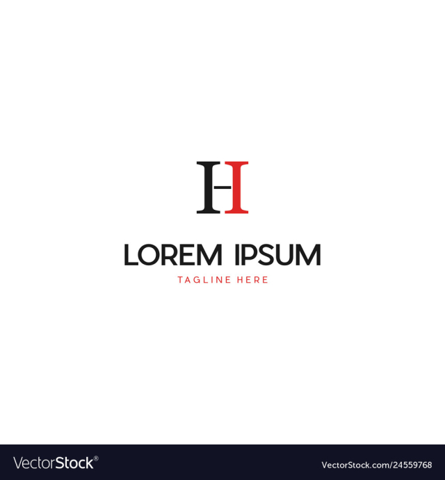 Free: Letter hi creative business logo design vector image - nohat.cc