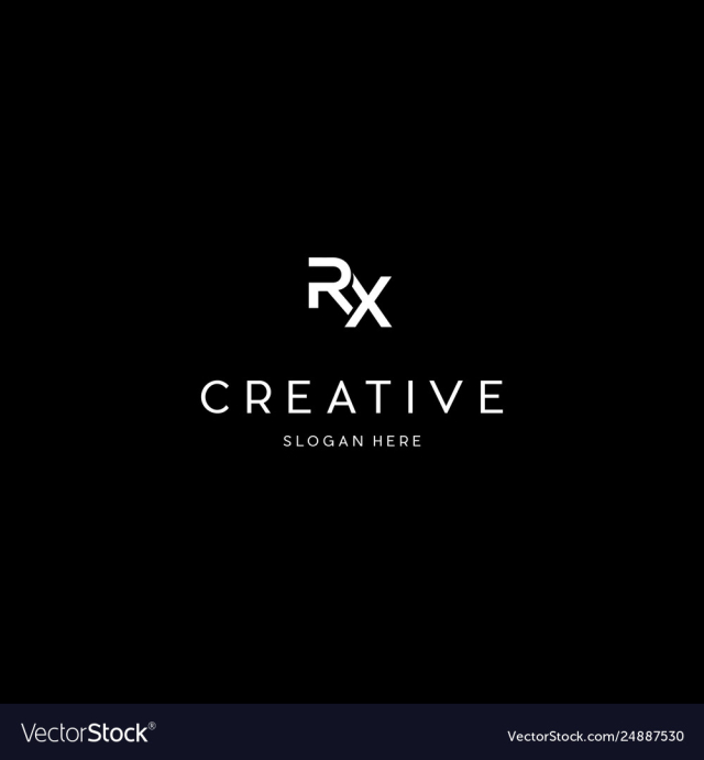Free: Letter rx creative business logo design vector image - nohat.cc