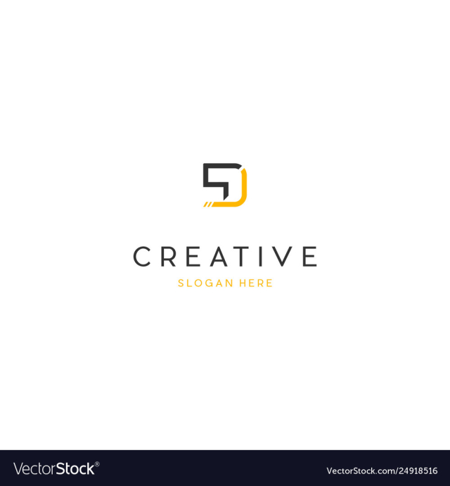 Free: Letter sd creative business logo design vector image - nohat.cc