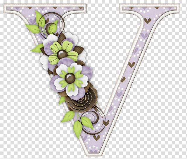 Free: Lettering Alphabet V, Watercolor alphabet transparent background ...