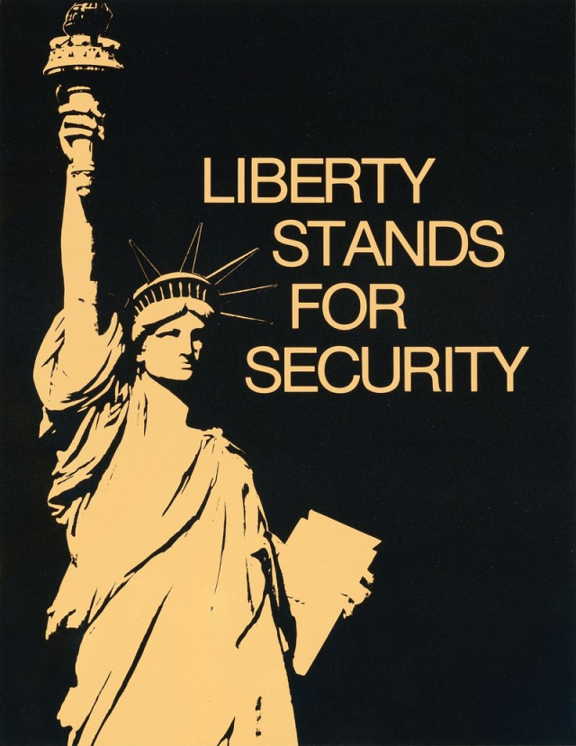 Free: Liberty stands for security (1986) | Free Photo Illustration ...