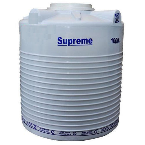 Free: Light Blue Supreme Plastic Water Tank, Rs 6500 /piece, Kushwaha ...