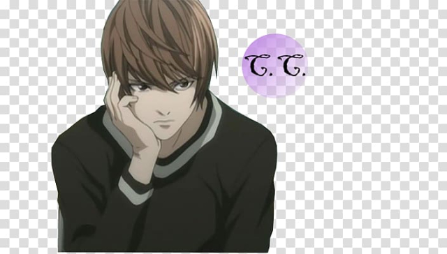 Free: Light Yagami Mello Death Note Anime, light yagami transparent ...