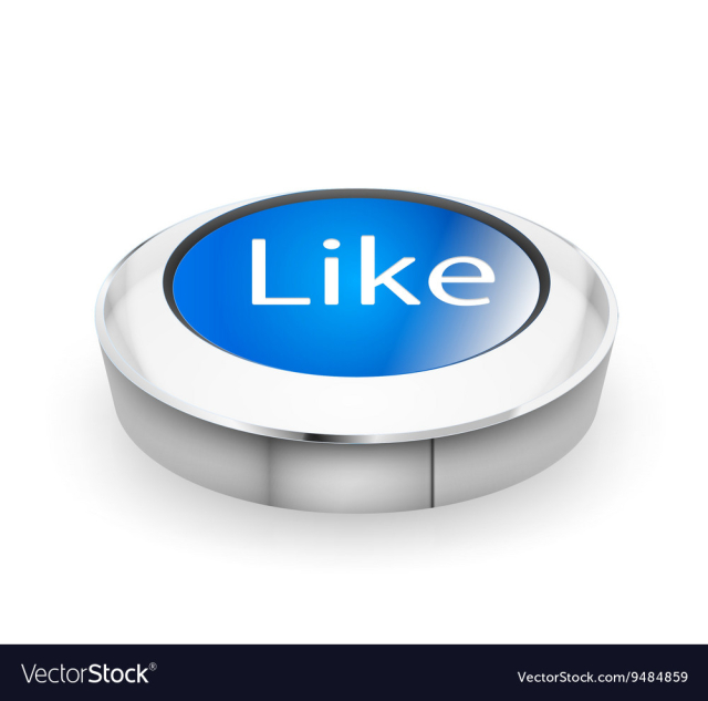 Free: Like button vector image - nohat.cc