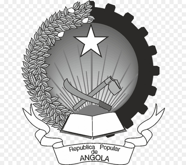 Free: Logo Clock Sticker Gear - Emblem Of Angola - nohat.cc