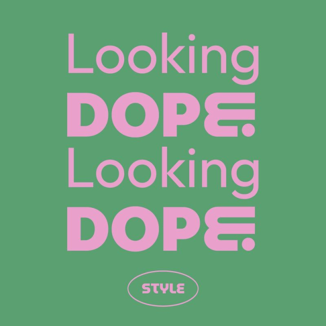 Free: Looking dope Instagram post template, | Free Vector Template ...