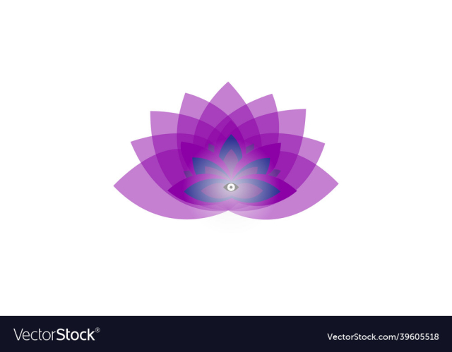 Free: lotus blue flower with 9 petals - nohat.cc