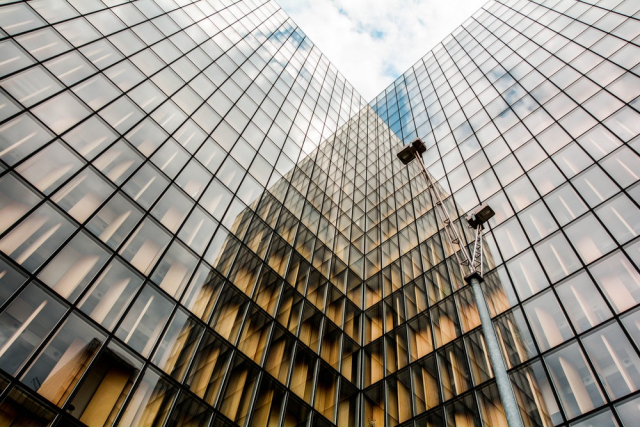 Free: Low Angle Photography of Glass Building - nohat.cc