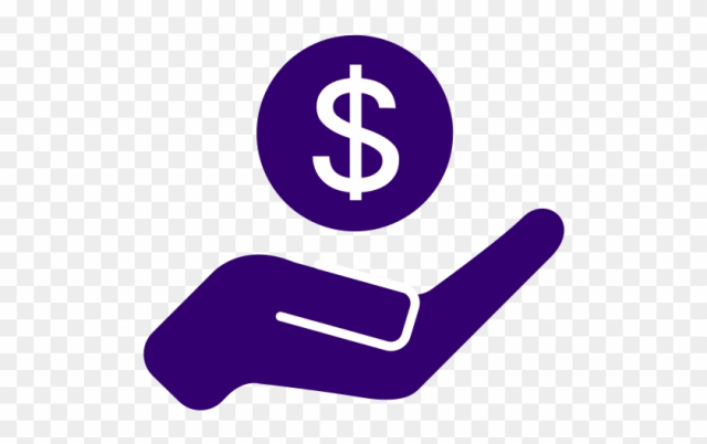 Free: Low Income Png Transparent Low Income - Money Icon Purple - nohat.cc