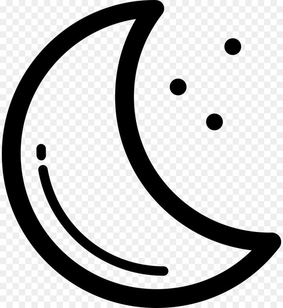 Free: Lunar phase Outline of the Moon Full moon Crescent - moon - nohat.cc