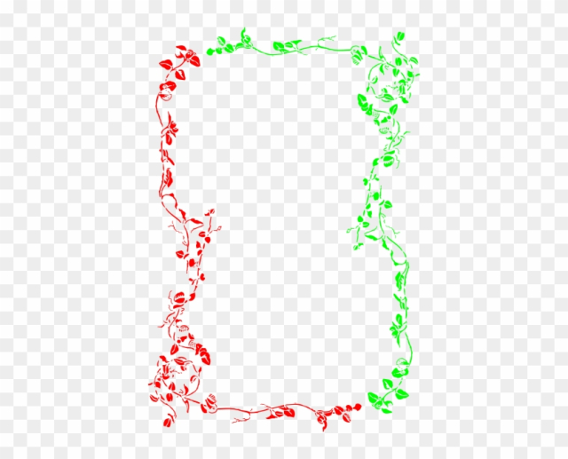 Free: Magic Clipart Border - Floral Border Clip Art - nohat.cc