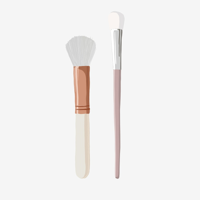 Free: Makeup brushes sticker, beauty product | Free Vector - rawpixel ...