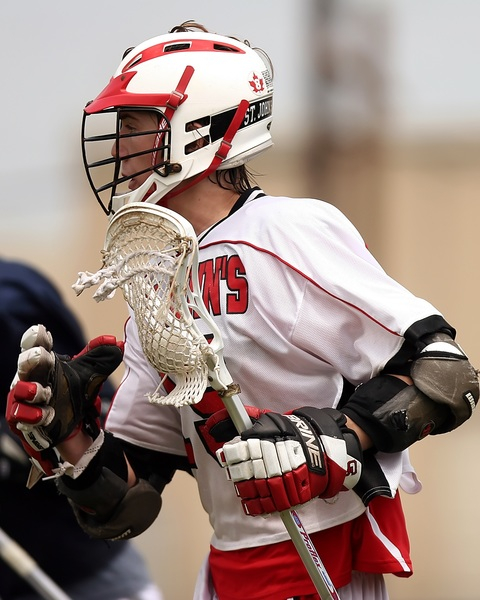 Free: Man Wearing White and Red Lacrosse Uniform - nohat.cc