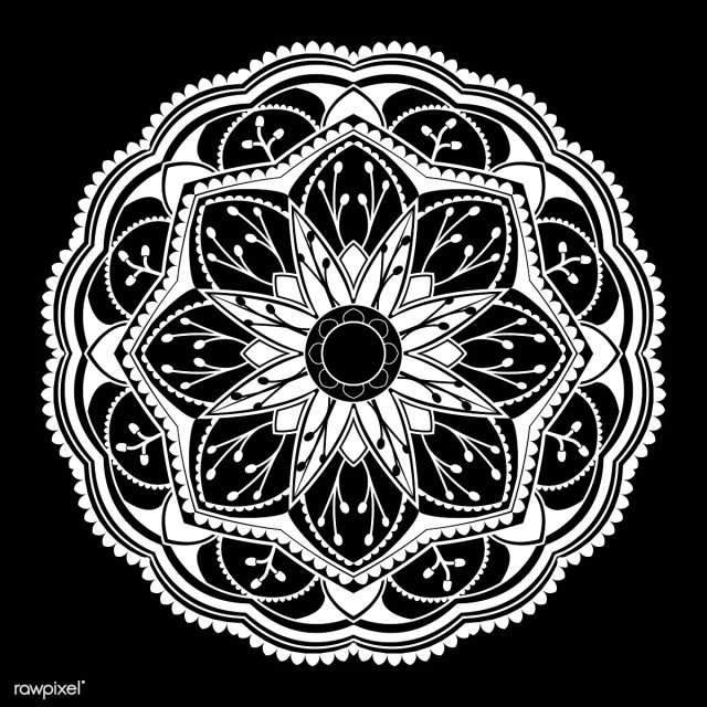 Free: Mandla spiritual pattern | Free stock vector - 563197 - nohat.cc