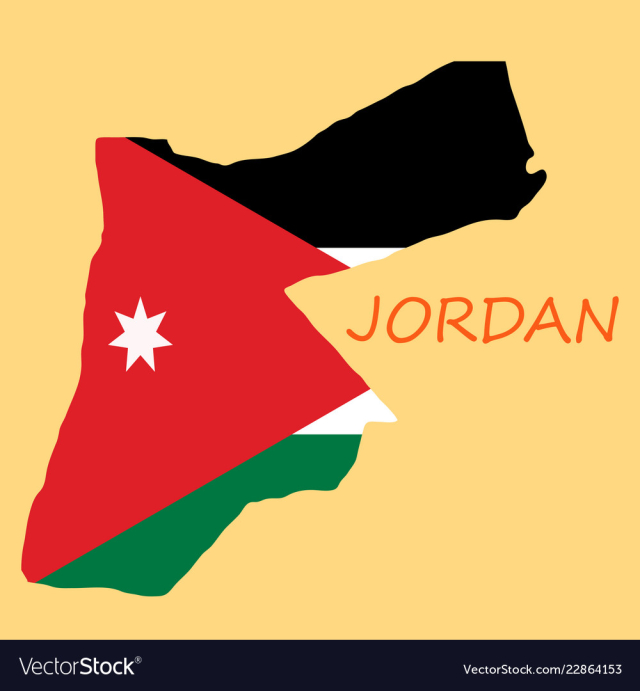 Free: Map of jordan vector image - nohat.cc