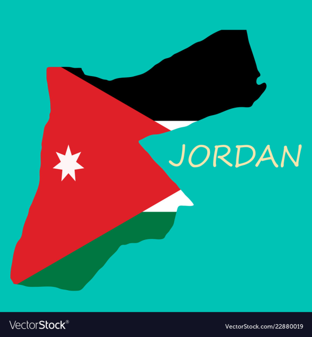 Free: Map of jordan vector image - nohat.cc