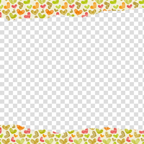 Free: Marcos tipo papel, green, red, and yellow heart frame decor ...