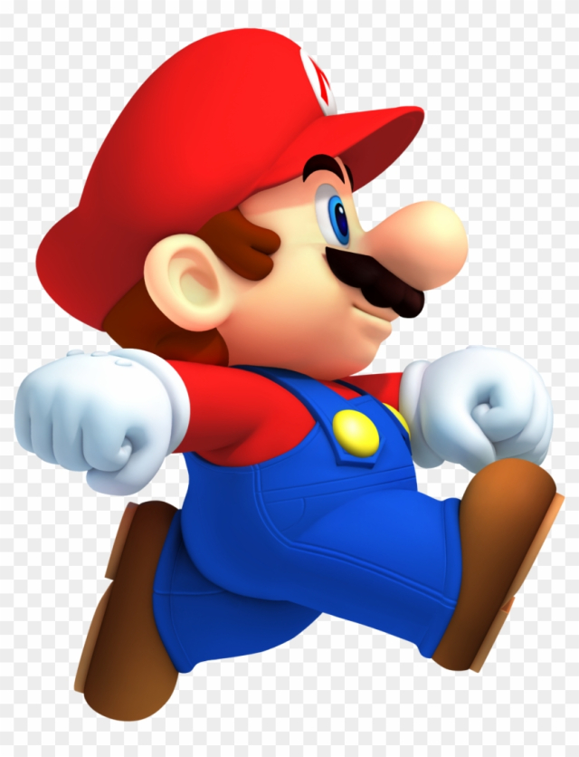 Free: Mario Transparent Background - New Super Mario Bros Mario - nohat.cc